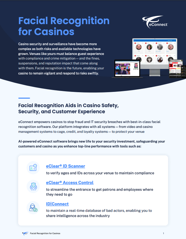 Casino Security Software Products | eConnect